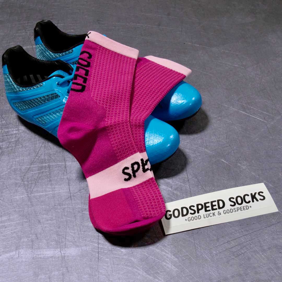 Best Athletic Socks - White Speed God - Godspeed Socks